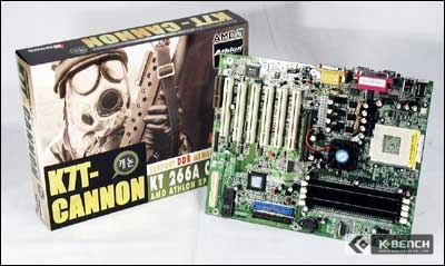 미디테크의 KT266A, K7T-Cannon | 케이벤치 리뷰