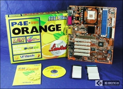 [리뷰] 오렌지의 상큼함, 유니텍의 P4E-Orange | 케이벤치 리뷰