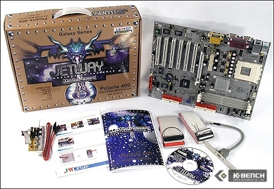 [리뷰] 은빛 KT400, 레오텍 Polaris 400 메인보드 | 케이벤치 리뷰