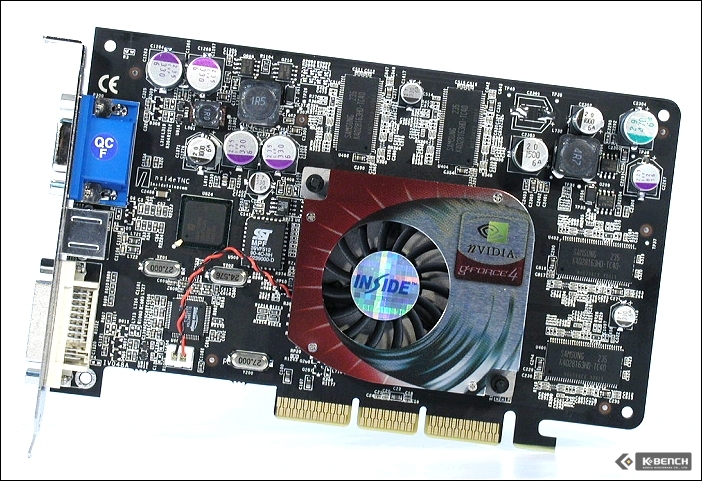 [리뷰] 인사이드텔넷컴, GeForce4 Ti4200 8x VGA | 케이벤치 리뷰