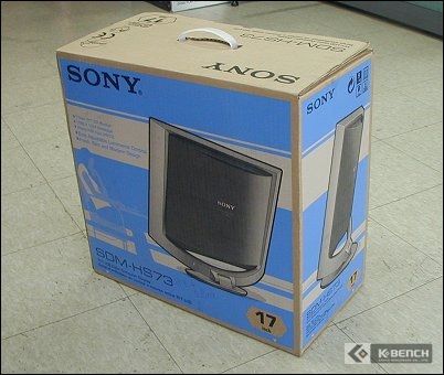 [리뷰] 소니 17인치 LCD 모니터 - HS73 | 케이벤치 리뷰