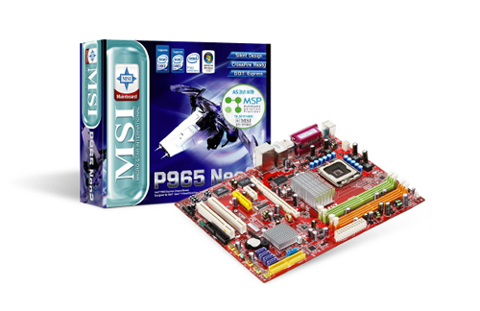 MS프로바이더, 코어2 쿼드 지원 MSI P965 Neo2-F 출시 | 케이벤치 뉴스 전체, 보도자료
