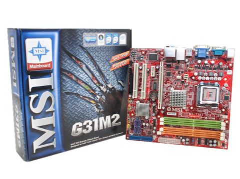 MSI, 보급형 인텔 플랫폼 G31장착 메인보드 국내 출시 예정 | 케이벤치 뉴스 전체, 보도자료