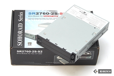 [상품정보] STARDOM SR2760-2S-S2 6.35Cm 외장 RAID 베이 | 케이벤치 리뷰