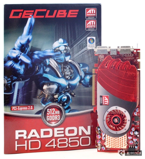 지큐브(GeCube) Radeon HD4850 512MB DDR3 | 케이벤치 리뷰