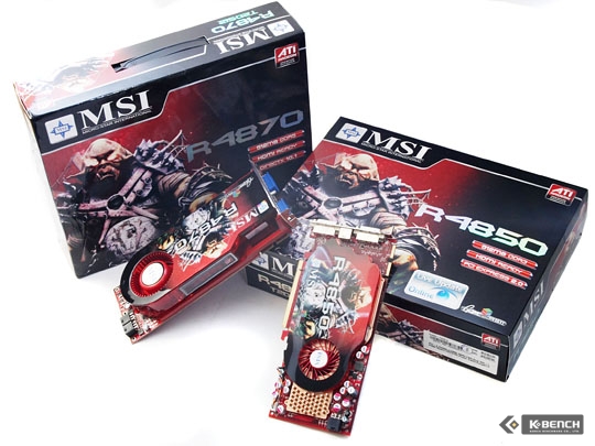 D.O.T로 진화한 MSI R4850-T2D512 / R4870-T2D512 OC | 케이벤치 리뷰