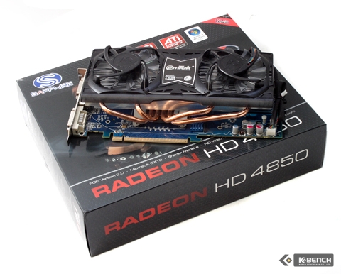 이엠텍 SAPPHIRE 라데온 HD 4850 TOXIC EXTREME 512MB TwinTurbo | 케이벤치 리뷰