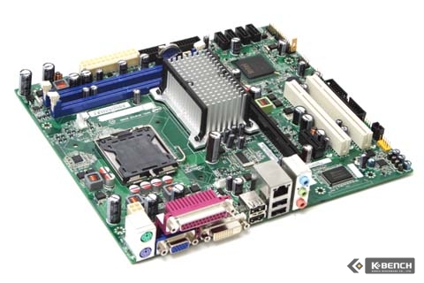 최하위 모델이라도 DVI는 기본이다. 인텔 DG41TY | 케이벤치 리뷰