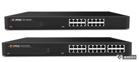 16/24포트 기가비트 스위칭 허브 'ipTIME SG16000/SG24000' 출시 | 케이벤치 뉴스 전체, 보도자료