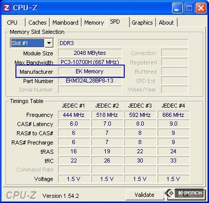 EKMemory, JEDEC 제조사로 정식 등록 | 케이벤치 뉴스 전체, 보도자료