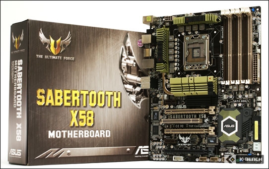 아수스의 색다른 메인보드 그 두 번째 모델 ASUS SABERTOOTH X58 | 케이벤치 리뷰