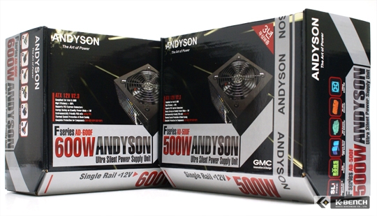 싱글 레일로 더욱 강력해진 ANDYSON F 시리즈 | 케이벤치 리뷰