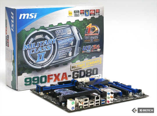 불도저 위한 메인보드 드디어 떴다!! MSI 990FXA-GD80 | 케이벤치 리뷰