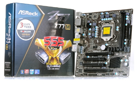 디앤디컴, Z77 칩셋 Micro-ATX 메인보드 ‘ASRock Z77M’ 출시 | 케이벤치 뉴스 전체