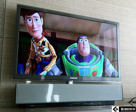 사운드바 스타일의 깔끔하고 심플한 5채널 스피커, ASUS Cine5 | 케이벤치 리뷰