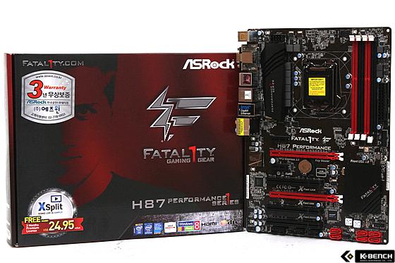 Fatal1ty로 만나보는 H87 Asrock H87 Performance | 케이벤치 리뷰