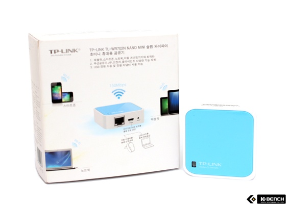 휴대용 무선 공유기로 간편히 와이파이 존 생성, TP-LINK 나노 공유기 | 케이벤치 리뷰
