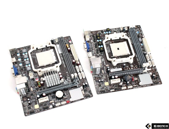 제이씨현이 선보인 보급형 AMD 메인보드 2종, ECS A960M-MV / A55F2-M4 | 케이벤치 리뷰