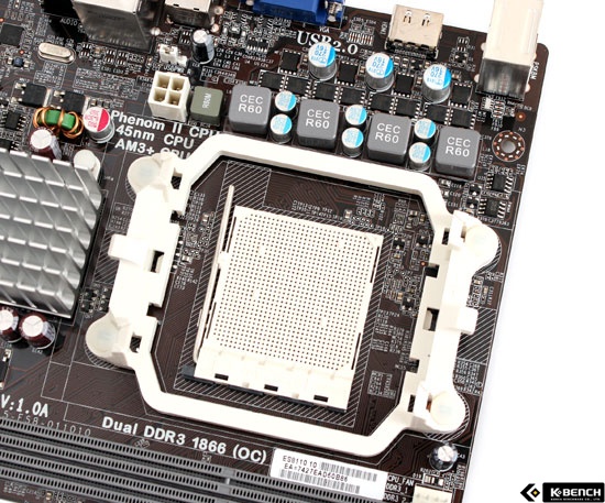 제이씨현이 선보인 보급형 AMD 메인보드 2종, ECS A960M-MV / A55F2-M4 | 케이벤치 리뷰