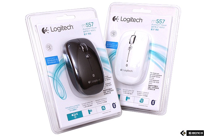 긴 시간동안 모바일 생활을 함께, 로지텍 블루투스 마우스 M557 | 케이벤치 리뷰