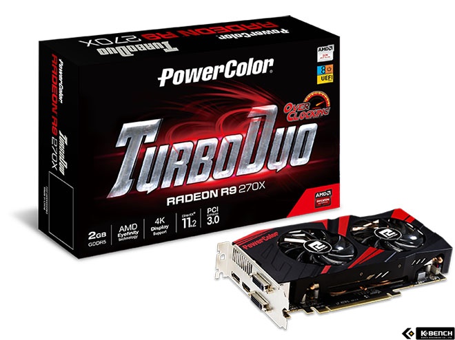 KPC, 가성비가 돋보이는 ‘PowerColor R9 270X TurboDuo’ 출시 | 케이벤치 뉴스 전체