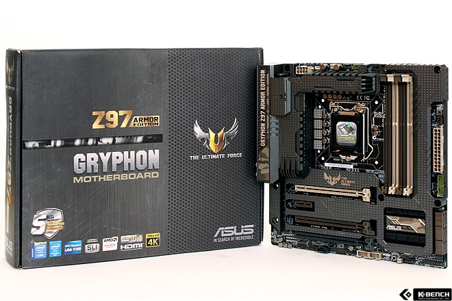 Z97도 갑옷을 입다. ASUS Z97 GRYPHON ARMOR EDITION | 케이벤치 리뷰