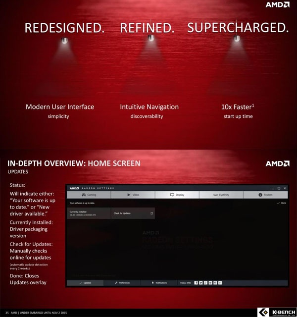 굿바이 카탈리스트.. AMD 신형 그래픽 드라이버 '크림슨' 발표 | 케이벤치 주요뉴스