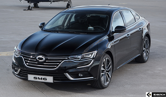 르노삼성 SM6의 뒷 좌석 거주 공간, SM7과 비교해 보니 | 케이벤치 주요뉴스