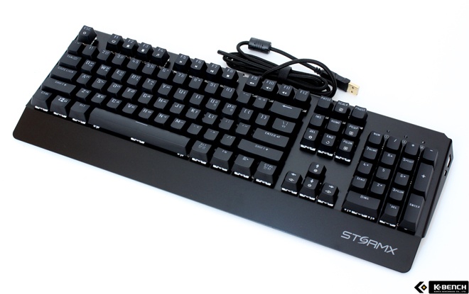 다채로운 LED로 미려함을 더한 기계식 키보드, 제닉스 STORMX K5 | 케이벤치 리뷰