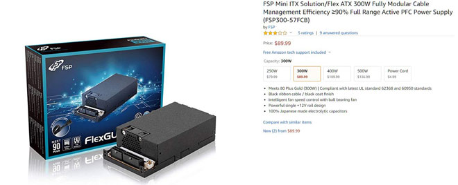 미니PC 최적, FSP Flex 모듈식 파워서플라이 발표