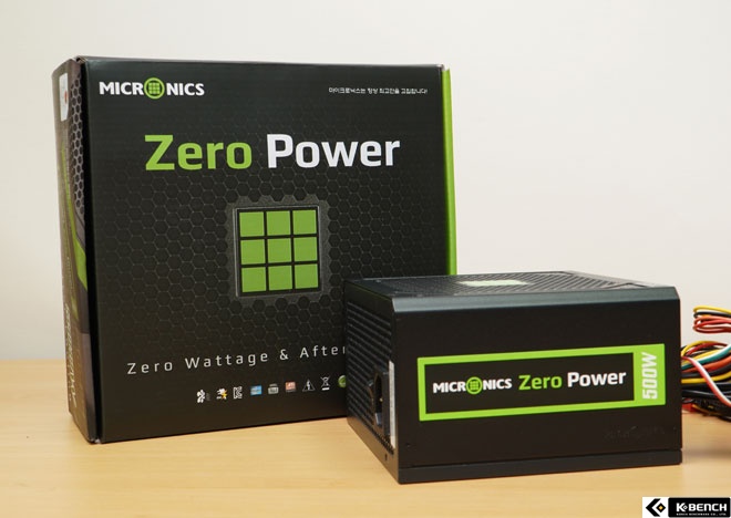 대기 전력을 제로에 가깝게, 마이크로닉스 ZERO POWER 500 ZERO + POWER 600W | 케이벤치 리뷰