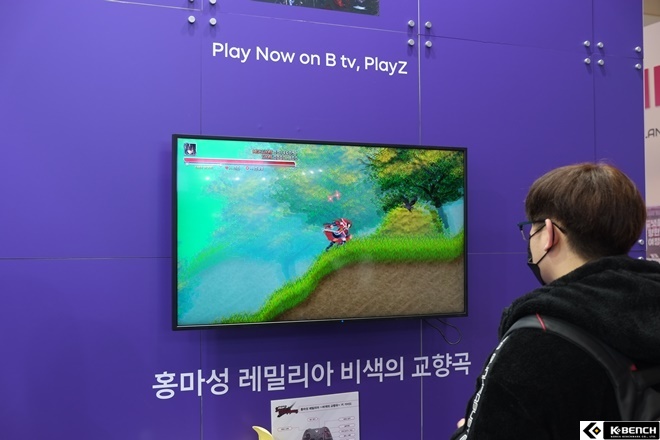 [지스타 2022] B tv Play Z에서 만나는 CFK 게임을 지스타에서도, SK브로드밴드 & CFK 공동 부스 | 케이벤치 취재