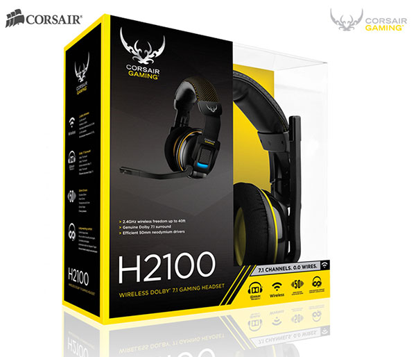 BRAND NEW CORSAIR GAMING H2100 게이밍 헤드셋 출시 | 케이벤치 신제품뉴스, 보도자료