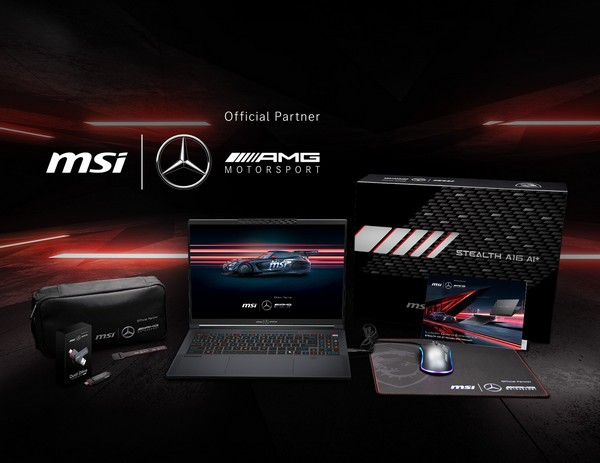 MSI, Mercedes-AMG와 협업한 프리미엄 AI 게이밍 노트북 '스텔스 A16' 국내 출시 | 케이벤치 신제품뉴스, 보도자료