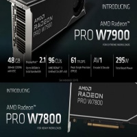 AMD, 라데온 프로 W7000 시리즈 그래픽 카드 신규 출시 | 케이벤치 신제품뉴스, 보도자료