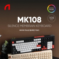 앱코, 멤브레인 게이밍 키보드 ‘MK108’ ‘MK87’ 출시 | 케이벤치 신제품뉴스, 보도자료