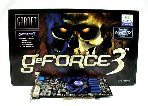 [상품정보] 자네트, 국산 GeForce3 국내 최초출시 | 케이벤치 리뷰