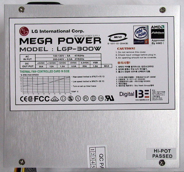[상품정보] Digital IBE의 Mega Power와 LGC-4500 | 케이벤치 리뷰