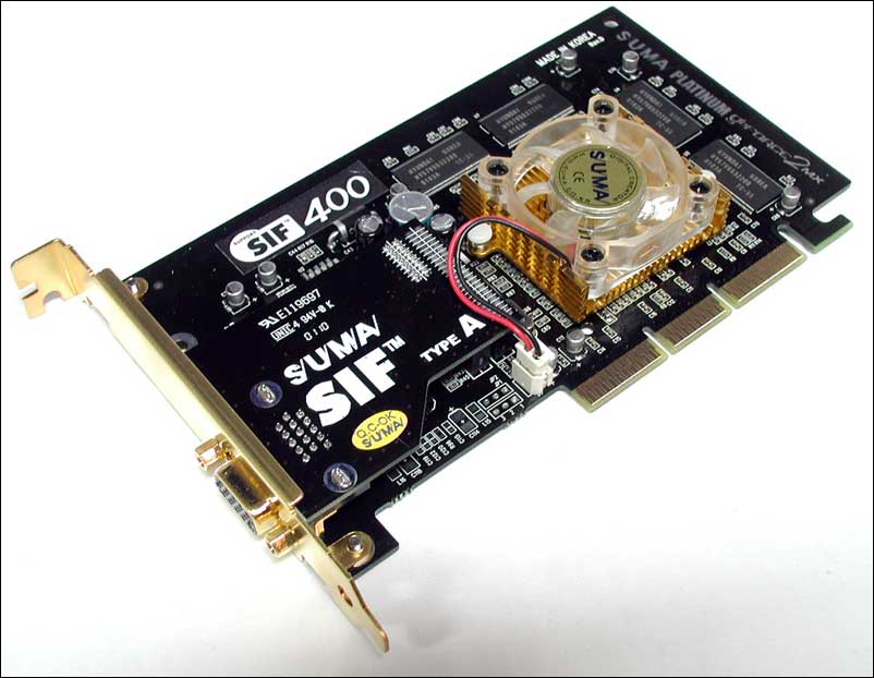 [리뷰] 슈마, GeForce2 MX400 SIF | 케이벤치 리뷰