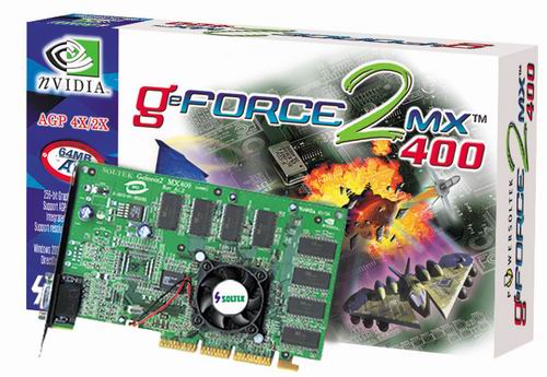 솔테크코리아, GeForce2 MX 400 그래픽카드 출시 | 케이벤치 뉴스 전체