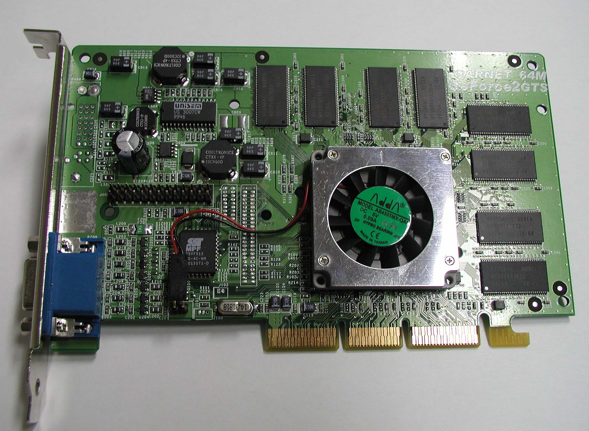 [신상품] 자네트Geforce2 GTS 64MB | 케이벤치 리뷰