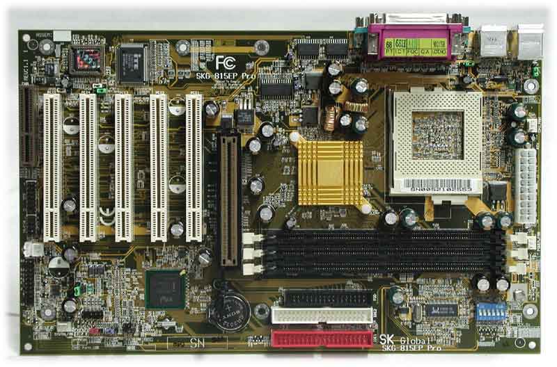 [상품정보] SK글로벌의 815EP Pro 메인보드 | 케이벤치 리뷰