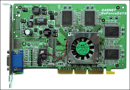 [리뷰] 자네트 시스템의 GeForce2 GTS 시리즈 2종 | 케이벤치 리뷰