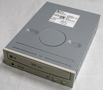 [리뷰] LG 52배속 CD-ROM 드라이브 | 케이벤치 리뷰