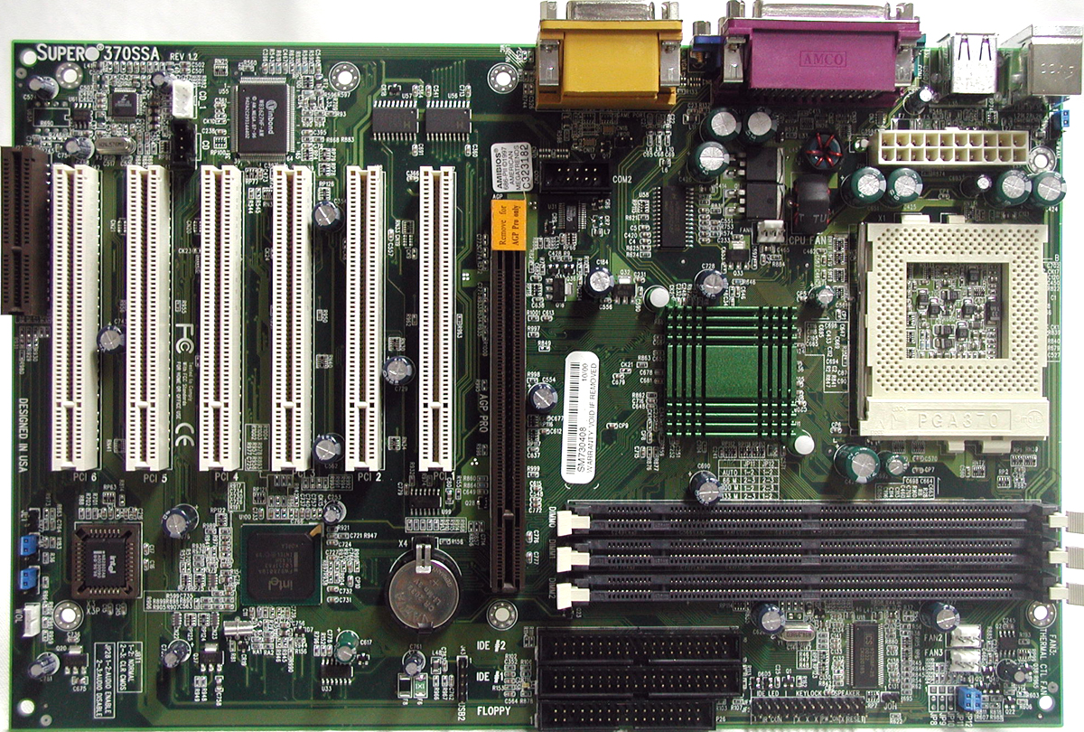 [리뷰] SuperMicro Intel 815E 370SSA 메인보드 | 케이벤치 리뷰