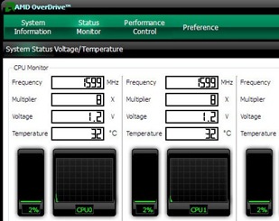 AMD Overdrive v4.3.1.0698 (AMD 시스템 모니터링/오버클럭) | 케이벤치 다운로드
