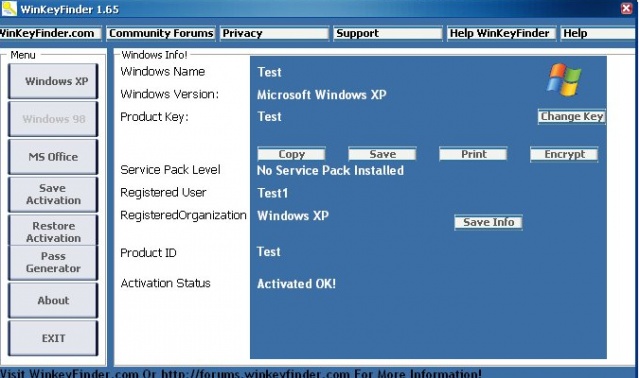 WinKeyFinder v2.0 베타버전(MS 운영체제/오피스 시리얼 번호 확인) | 케이벤치 다운로드