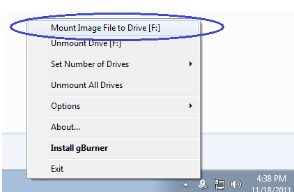 gBurner Virtual Drive v4.9 32비트 (최대 16개 가상 드라이브 생성/관리) | 케이벤치 다운로드