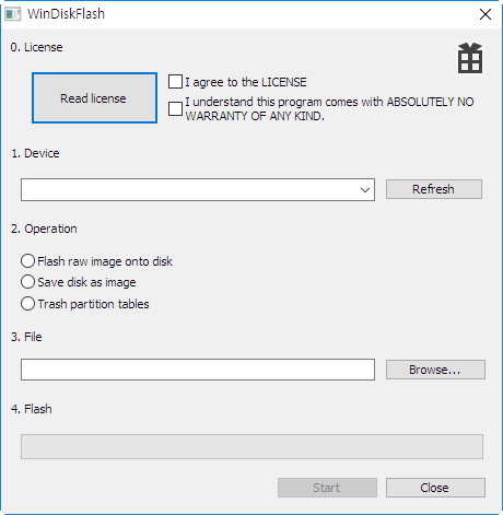 WinDiskFlash v1.1 (간단한 raw 디스크 이미지 제작툴) | 케이벤치 다운로드