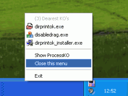 ProcessKO v5.78 64비트 (실행중인 프로세스 종료) | 케이벤치 다운로드